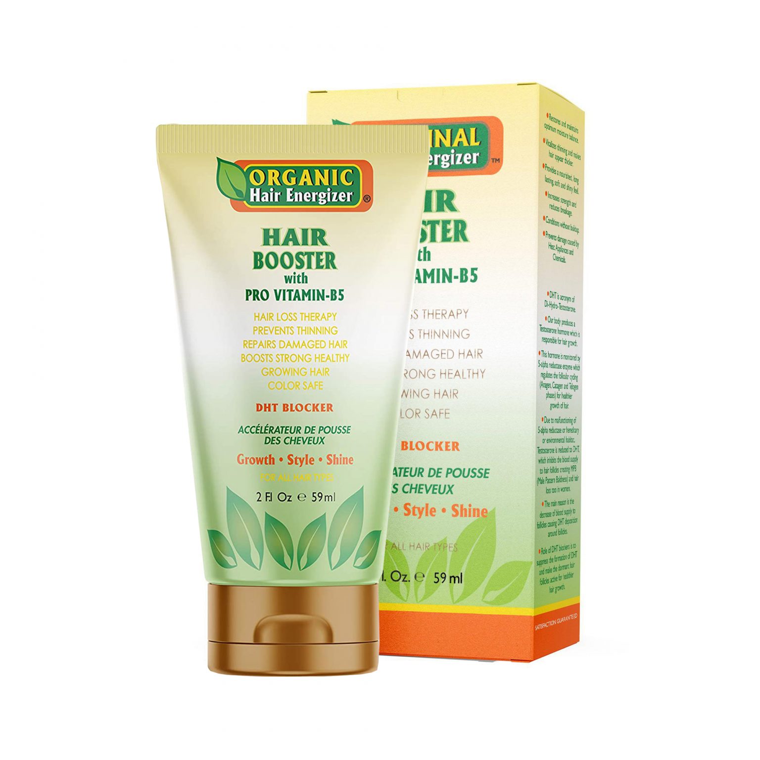 Organic Hair Energizer Hair Booster with Pro Vitamin B5 – Icon Cuts