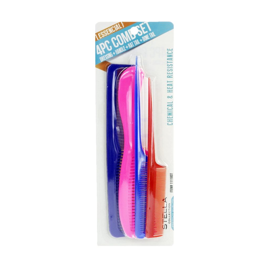 Stella Collection 4 Pc Comb Set – Icon Cuts